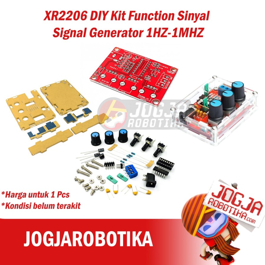 Jual XR2206 DIY Kit Function Sinyal Signal Generator 1HZ-1MHZ | Shopee ...