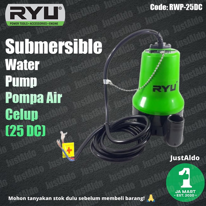 Jual Pompa Celup DC RWP-25DC Ryu | Shopee Indonesia