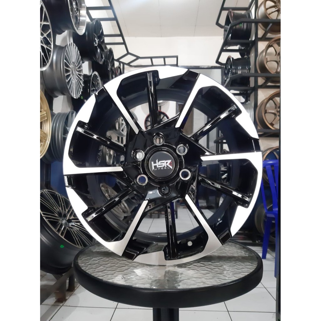 Jual Velg Mobil Racing R18 HSR HOLLO Ring 18 Lebar Pelek 8 Rata Baut 6 Pcd 6x139,7 Warna Twotone ...