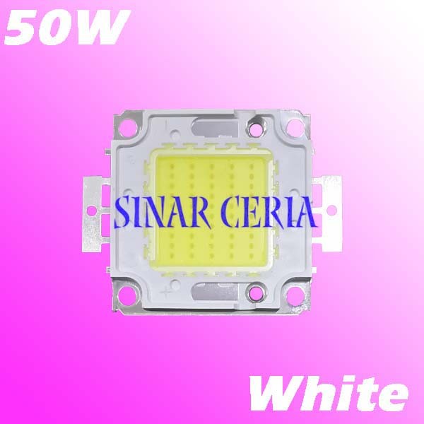 Jual Led 50W Cool White / High Power LED 50W Putih / White 6000 - 6500K ...