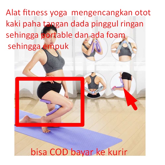 Jual Alat fitness yoga mengencangkan otot kaki paha tangan dada pinggul ...