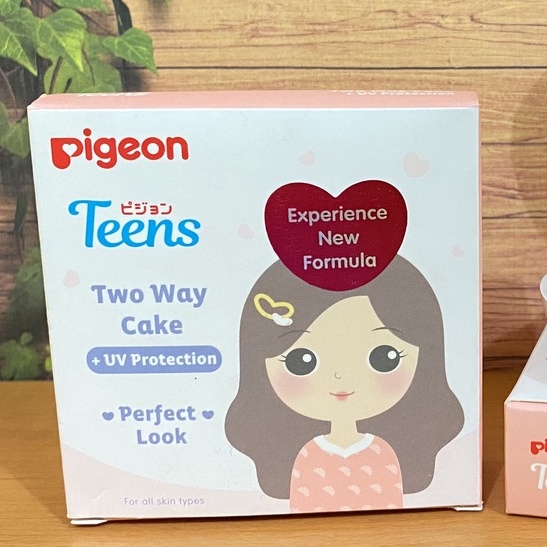 Jual [REFILL TWC] PIGEON Teens Two Way Cake + UV Protection Perfect ...