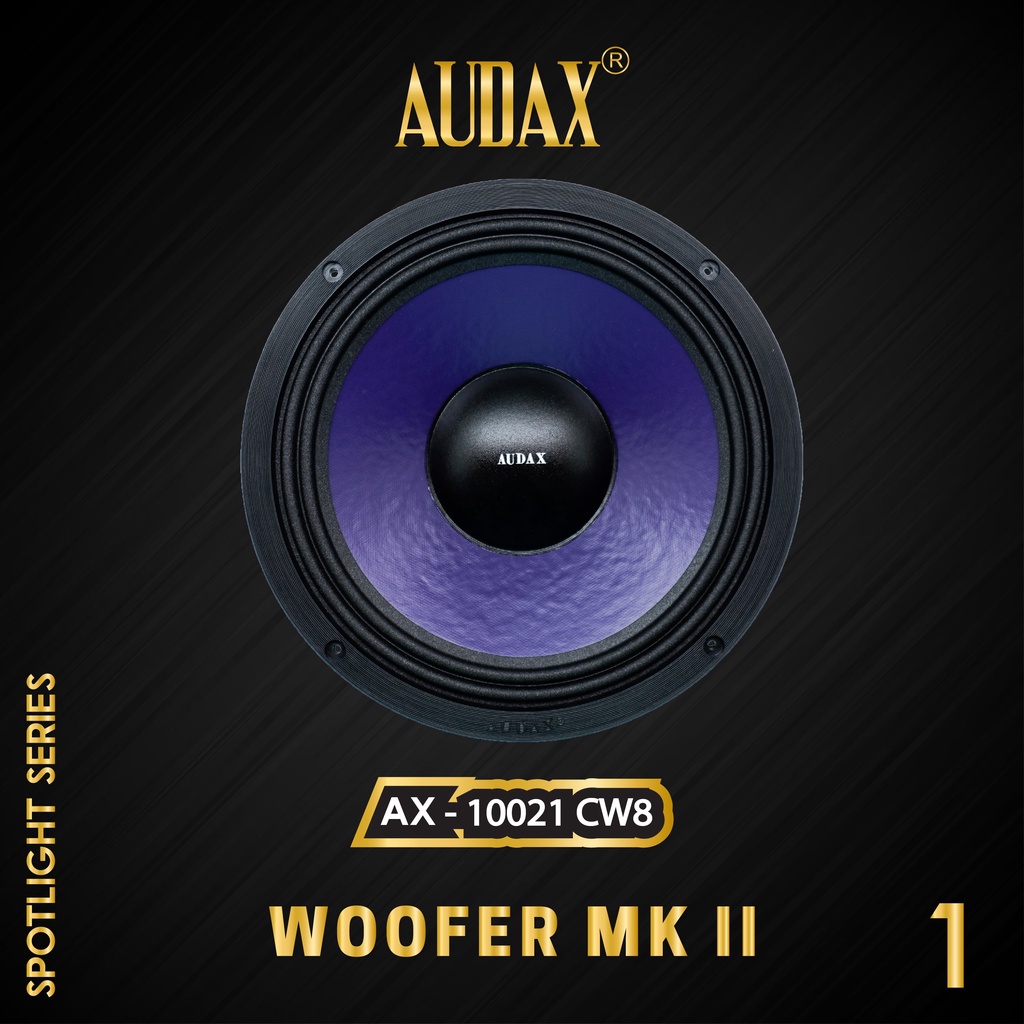 Jual Audax - Speaker Pasif 10" AX-10021 CW8 Spotlight Series Woofer MK ...