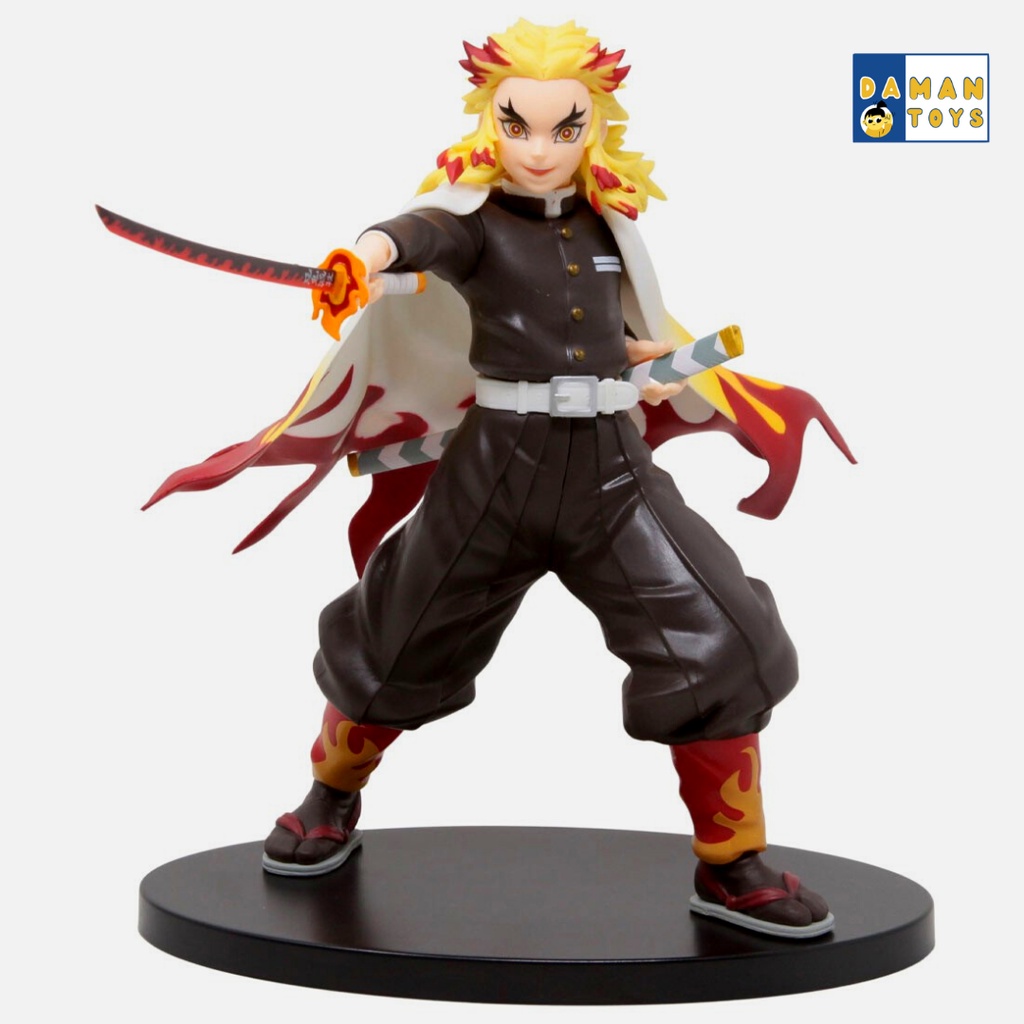 Jual Figure Kyojuro Rengoku Tanjiro Kamado DXF Kimetsu No Yaiba Action ...