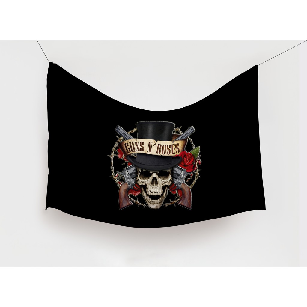 Jual Tapestry Fabric Bendera Poster Kain BAND MUSIK METAL ROCK N ROLL ...