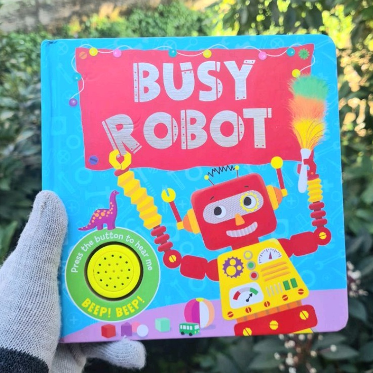Jual BUSY ROBOT (Buku Anak: Sound book) | Shopee Indonesia