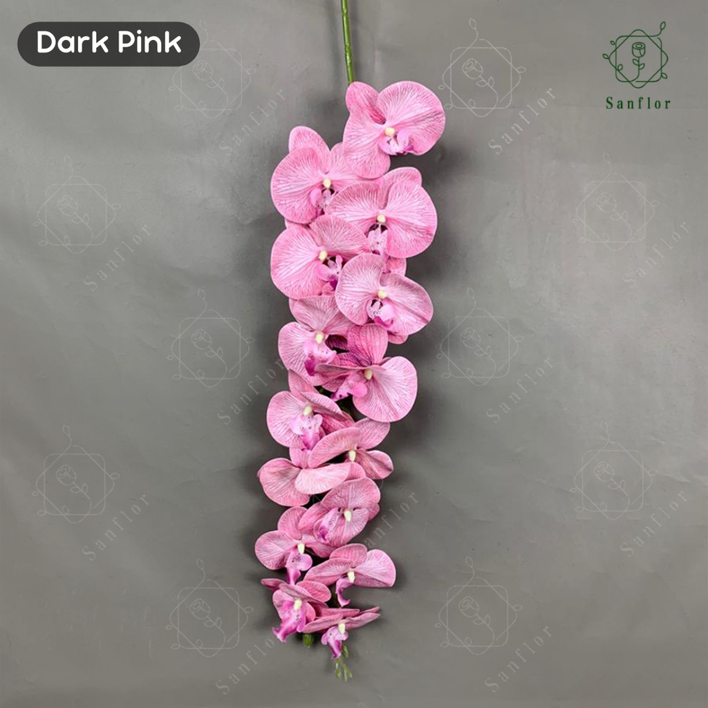 Jual BUNGA ANGGREK LATEX K15/ANGGREK PALSU ARTIFICIAL DEKORASI | Shopee ...