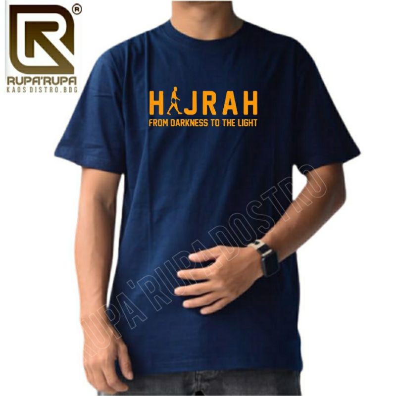 Jual Kaos Distro Islami Hijrah | Shopee Indonesia