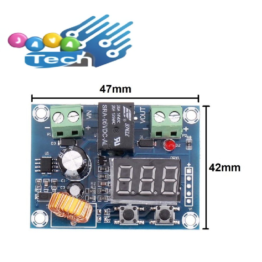 Jual Modul XH-M609 LVD - Low Voltage Disconnect - Proteksi Over ...