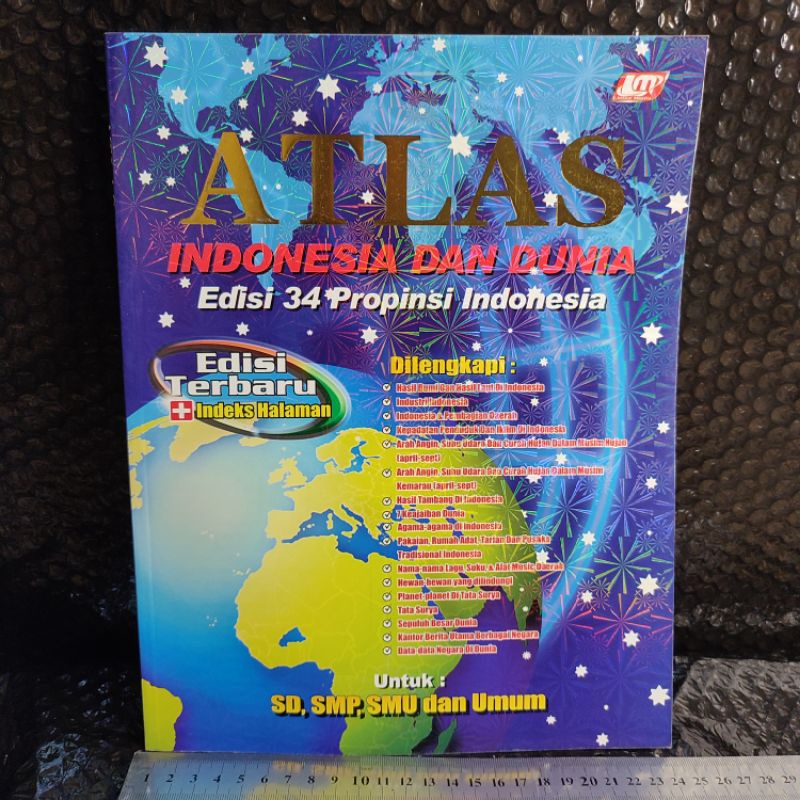 Jual Atlas Lengkap - Atlas Indonesia dan Atlas Dunia Edisi Terbaru ...