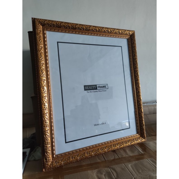 Jual FRAME UKIR TEBAL/ BINGKAI FOTO UKURAN 20R 50x60CM | Shopee Indonesia