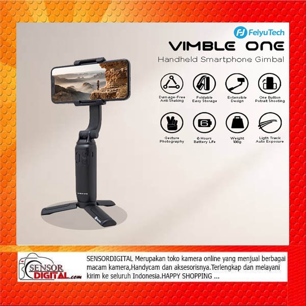 Jual Feiyu Vimble 1 Single-Axis Telescoping Gimbal for Smartphone - Resmi | Shopee Indonesia