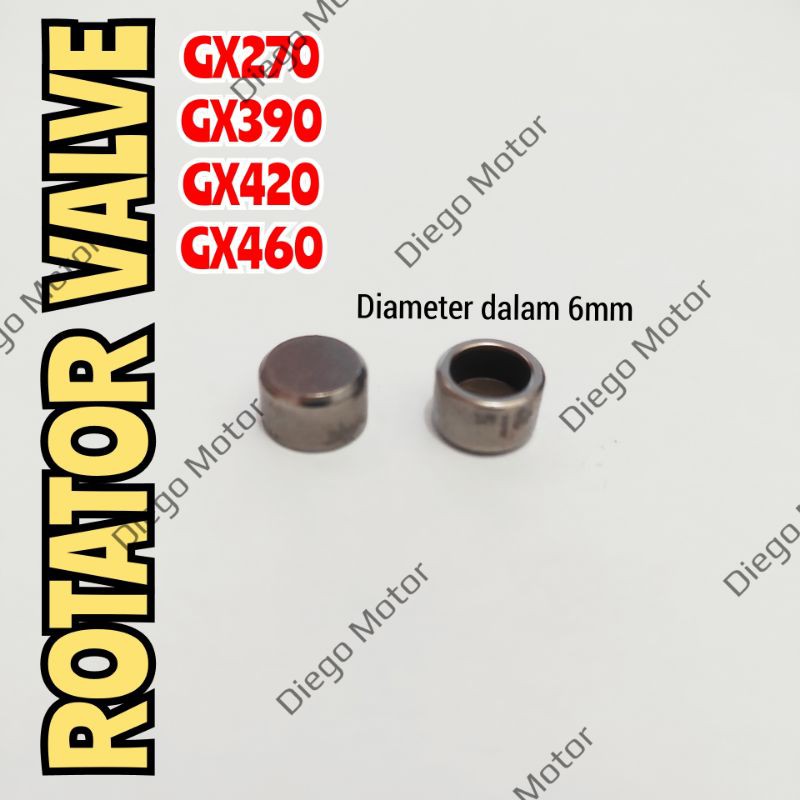 Jual GX270 GX390 Rotator valve exhaust topi klep api mesin penggerak ...