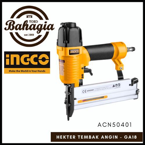 Jual GA18 AIR NAILER GUN STAPLES ANGIN HEKTER TEMBAK ANGIN 2 FUNGSI / HEKTER PAKU / STAPLES PAKU ...