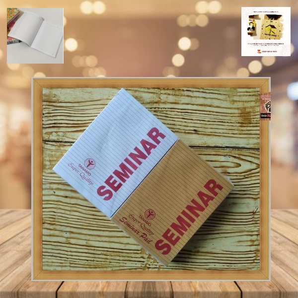 Jual BLOCK NOTE SEMINAR A5 TANAMO | Shopee Indonesia