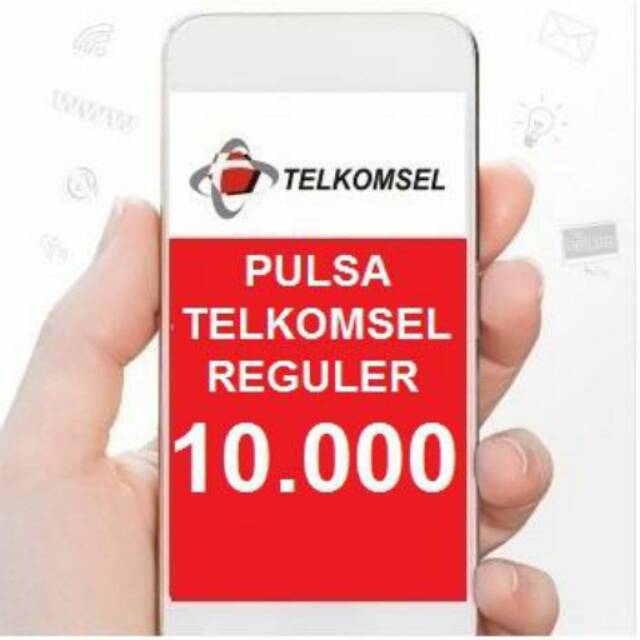Jual pulsa elektrik telkomsel 10 rb bisa nambah masa aktif , Pulsa ...