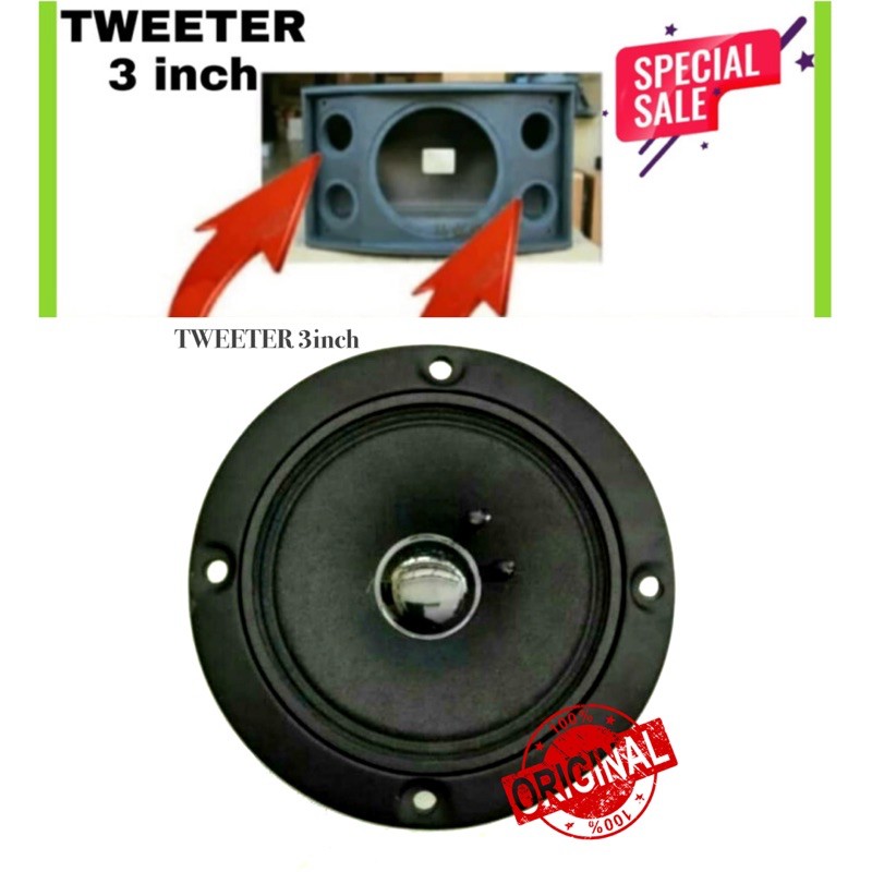 Jual Speaker tweeter 3 inch Buat speaker BOX | Shopee Indonesia