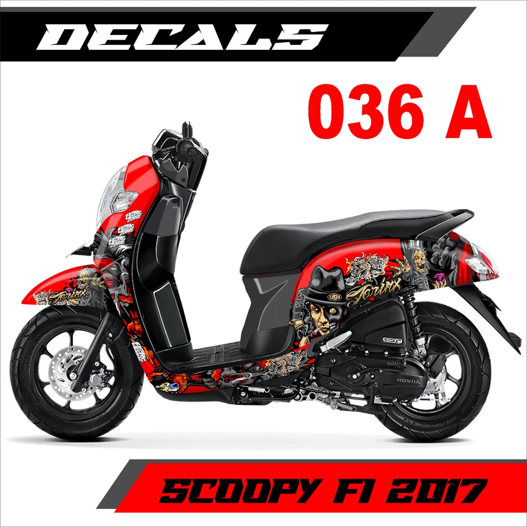Jual Decal Sticker - Dekal Stiker Fullbody Scoopy Fi 2017/2018/2019 ...