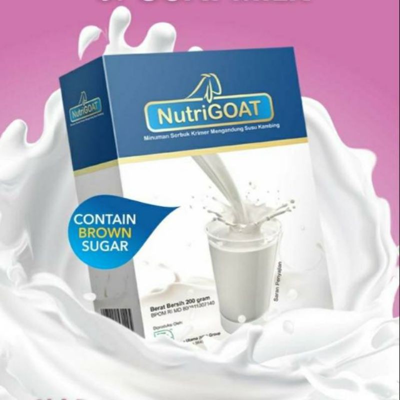 Jual Susu Kambing Prima Etawa Nutrigoat Bubuk 200 gr | Shopee Indonesia