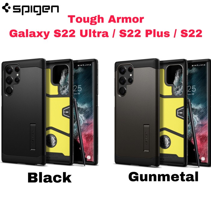 Jual Spigen Tough Armor Kickstand Hard Case Galaxy S22 Ultra / S22 Plus S22 | Shopee Indonesia