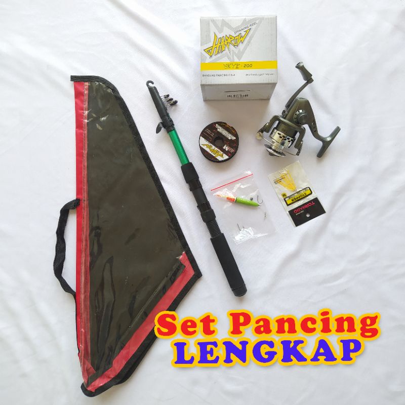 Jual Pancingan set lengkap satu set pancing lengkap murah | Shopee ...