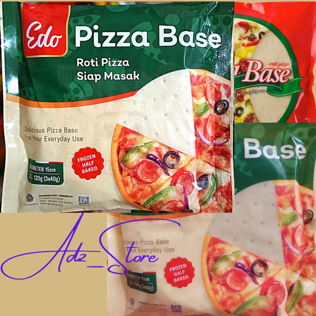 Jual Pizza Murah || Pizza Base Edo adonan pizza tepung pizza 15 CM ...