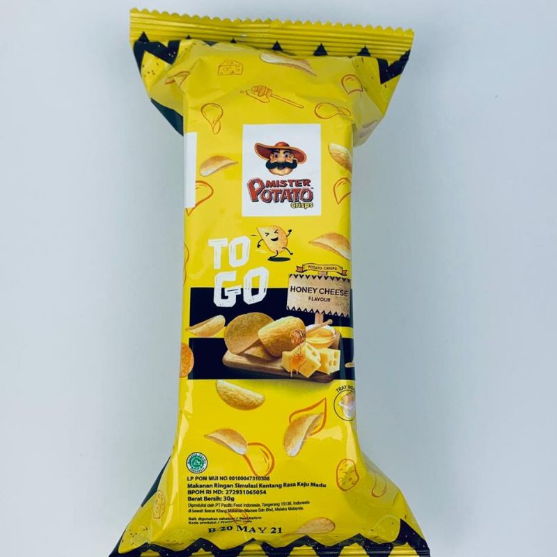 Jual MISTER POTATO CRIPS TO GO 30 GRAM KERIPIK KENTANG KRIPIK POTATOES ...