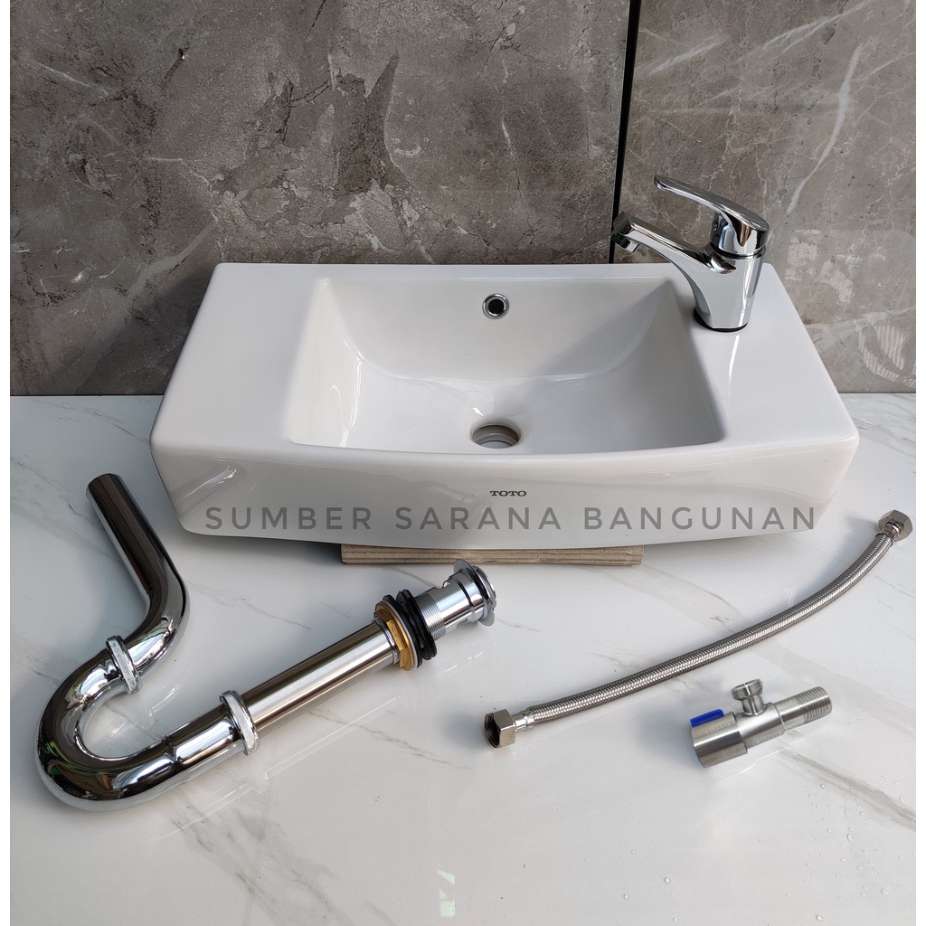 Jual Wastafel TOTO Set Komplit / Westafel Cuci Tangan | Shopee Indonesia