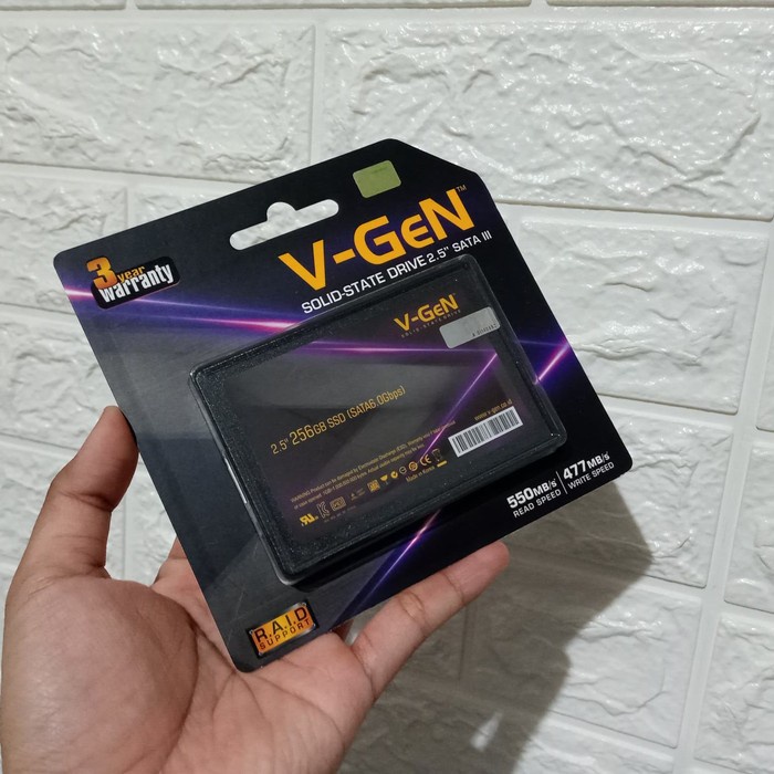 Jual SSD V-GEN 256 GB SATA III | Shopee Indonesia