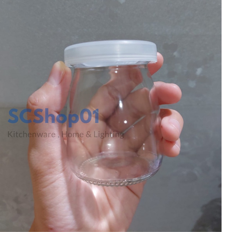 Jual Botol Jar Toples Kaca / Gelas Puding Kaca Susu Selai 100Ml / 150ML ...