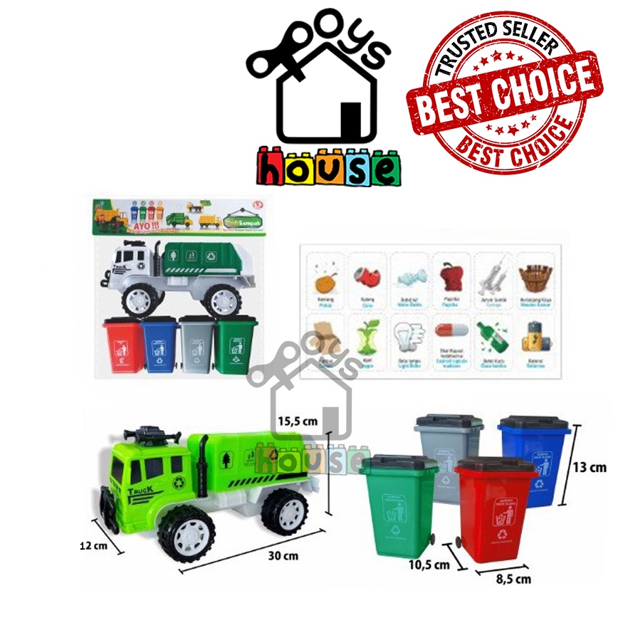 Jual Mainan Truk Sampah + Tong Sampah Kantong | Shopee Indonesia Jual Mainan Truk Sampah + Tong Sampah Kantong | Shopee Indonesia