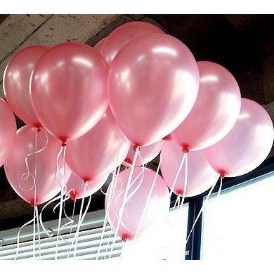 Jual Balon Metalik Pink isi 25pcs | Shopee Indonesia