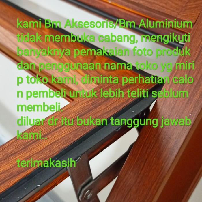 Jual jendela aluminium warna PUTIH casement bouvenli murah promo Best ...