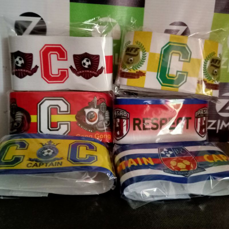 Jual BAN KAPTEN CUSTOM /armband custom/Custom Logo ban captain | Shopee ...