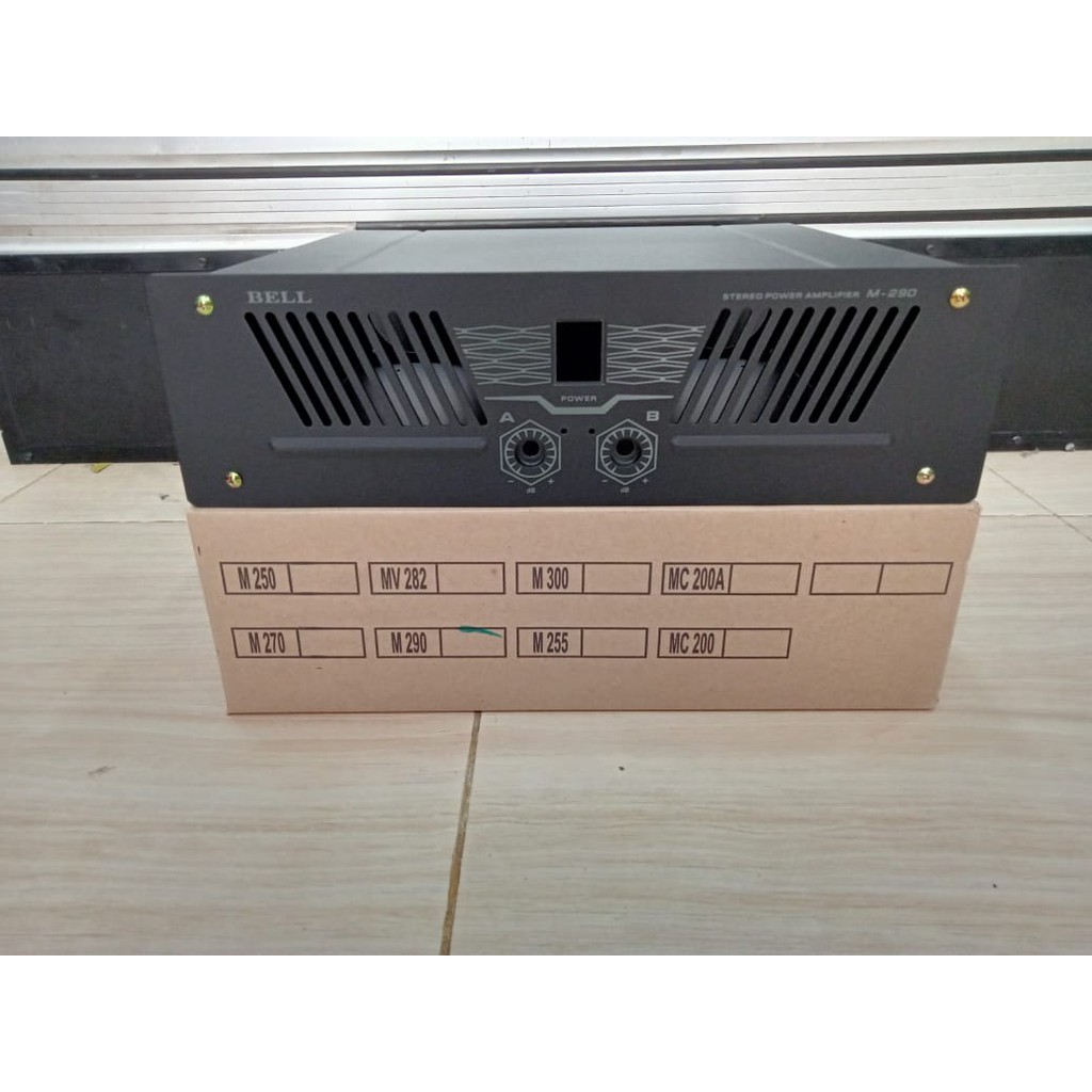 Jual BOX POWER AMPLIFIER BELL M290 Box power bell M 290 | Shopee Indonesia