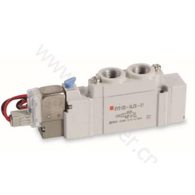Jual Solenoid valve smc 5port series sy5120-5lze-01 teknikpn34 Buru Order | Shopee Indonesia