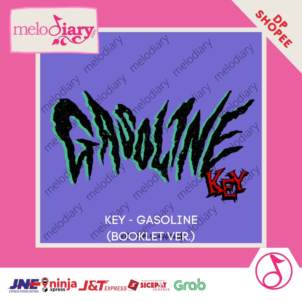 Jual KEY - GASOLINEE [2nd Full Album ] (Booklet Version) (Random ...