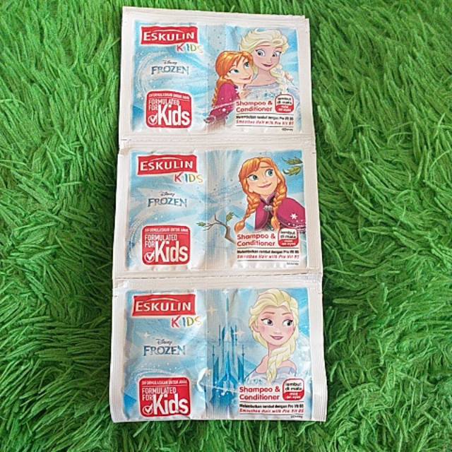 Jual Eskulin Kids Shampoo & Conditioner Frozen (sachet) | Shopee Indonesia