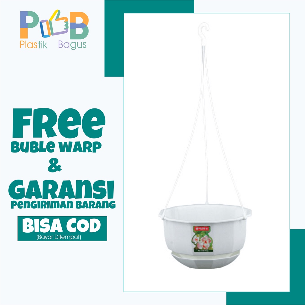 Jual pot gantung pot bunga pot tanaman lion star Gardenia Flower Pot No ...