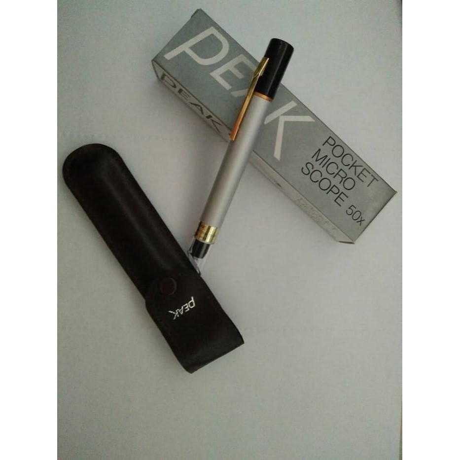 Jual Peak Pocket Microscope 50x | Shopee Indonesia