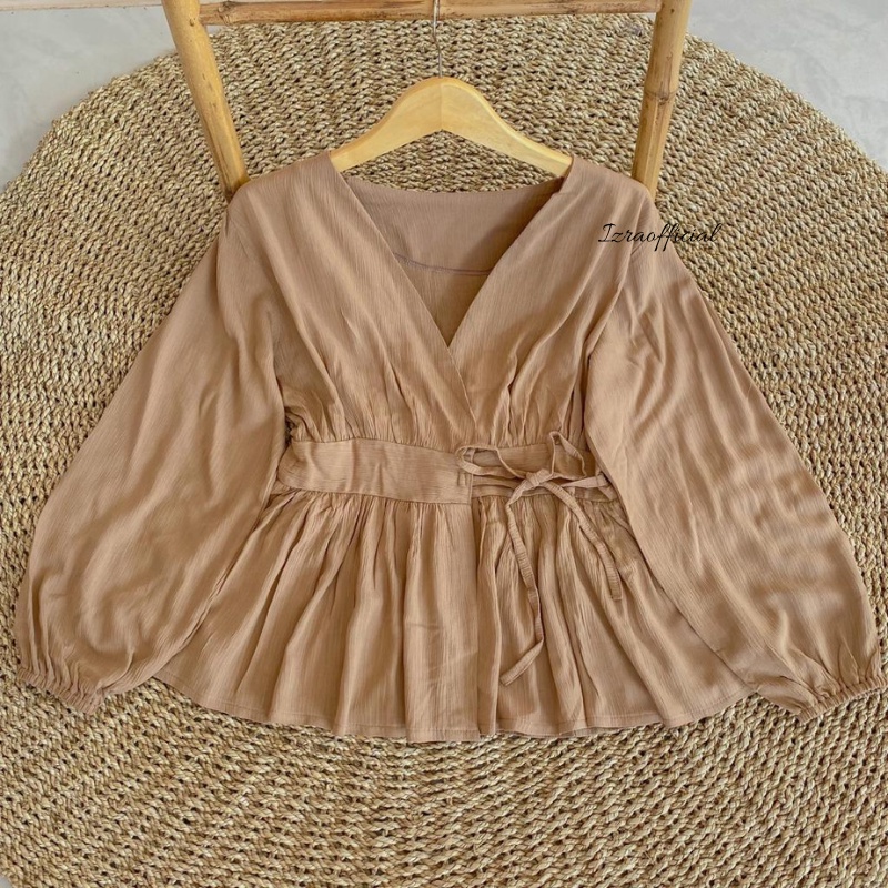 Jual Atasan model kimono Levi - Size M L XL XXL - rayon crinkle ...