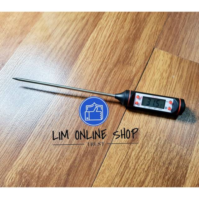 Jual Termometer Digital Makanan Minuman BBQ Thermometer Test Food Suhu ...
