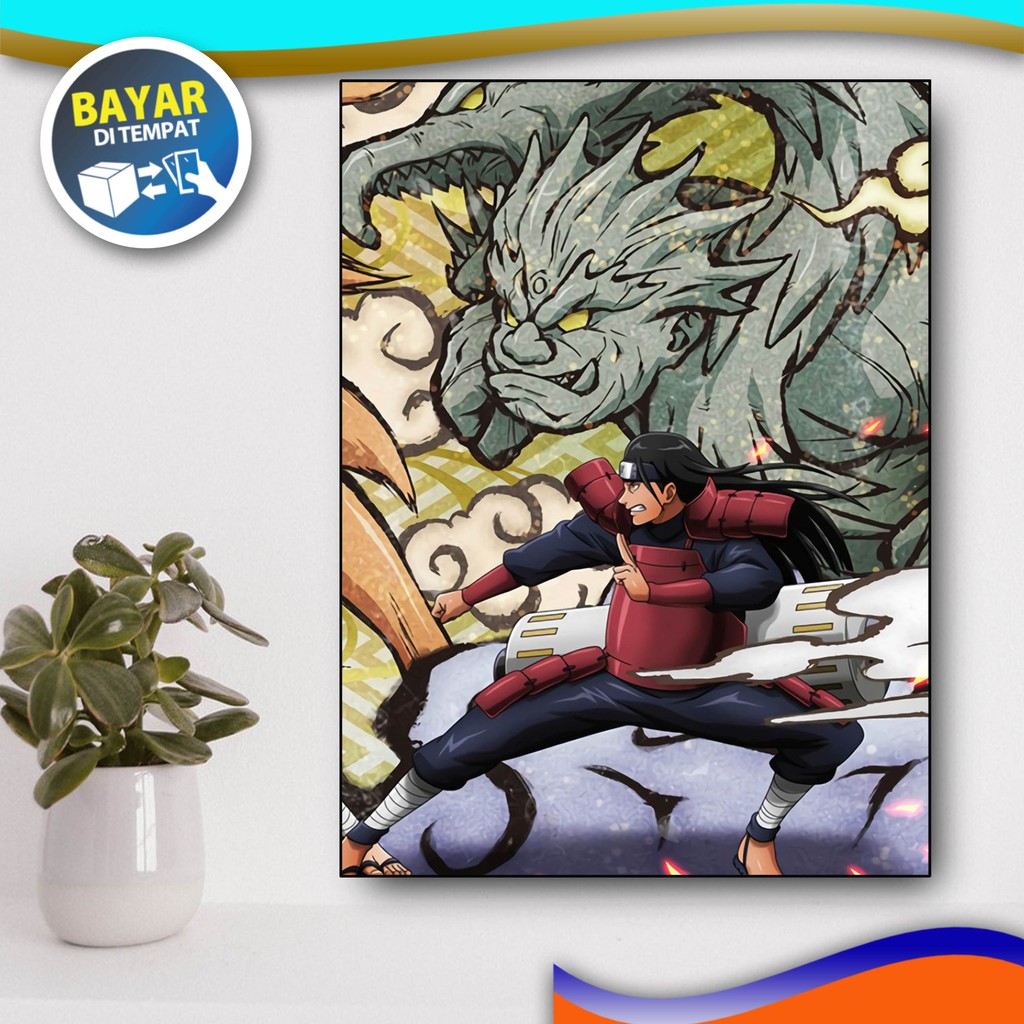 Jual MDR08 - HIASAN DINDING ANIME MADARA / NARUTO / POSTER KAYU ...