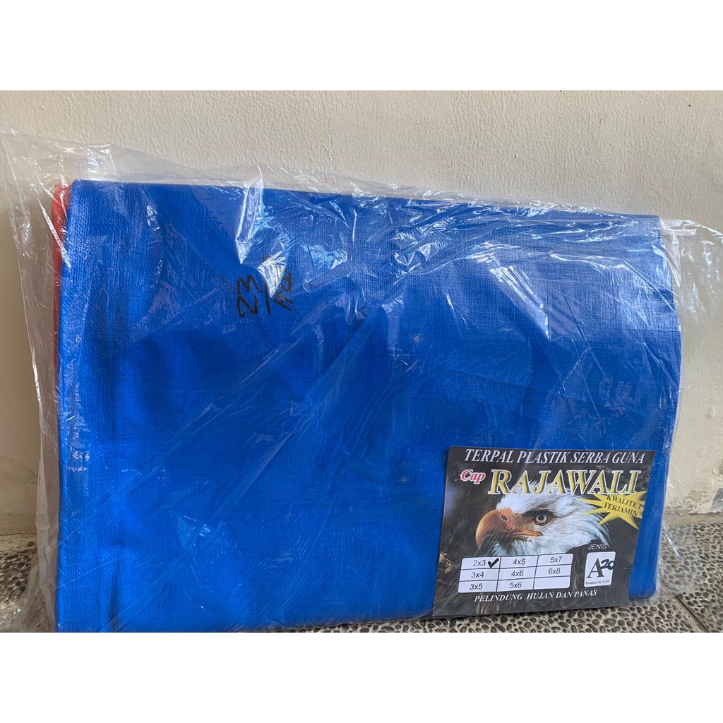 Jual Terpal Plastik A20 Ukuran 3x4 Biru Oren (Terpal Truk, Tenda Warung ...