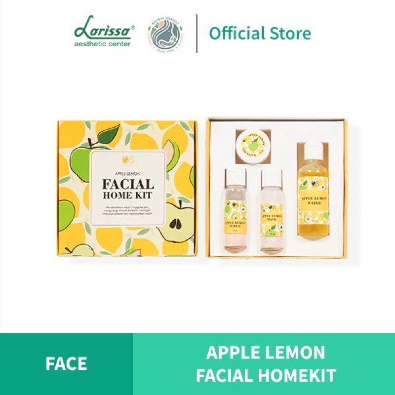 Jual Larissa Apple Lemon Facial Home Kit- Kit Untuk Treatment Facial ...