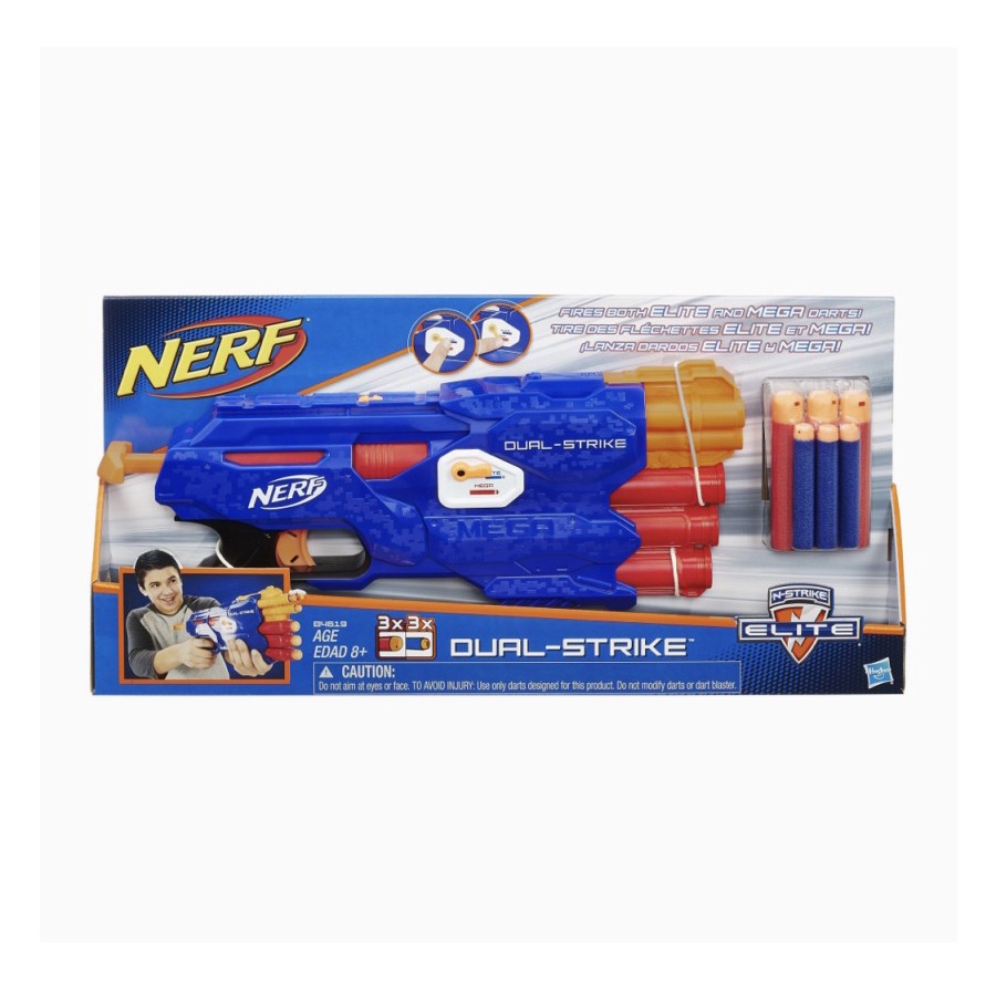 Jual NERF GUN N-STRIKE ELITE DUAL-STRIKE BLASTER DUAL STRIKE ORIGINAL ...