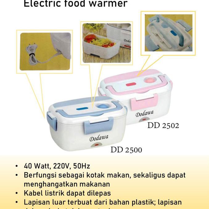 Jual Pemanas Makanan Portable /Penghangat Makanan/Kotak Makanan ...