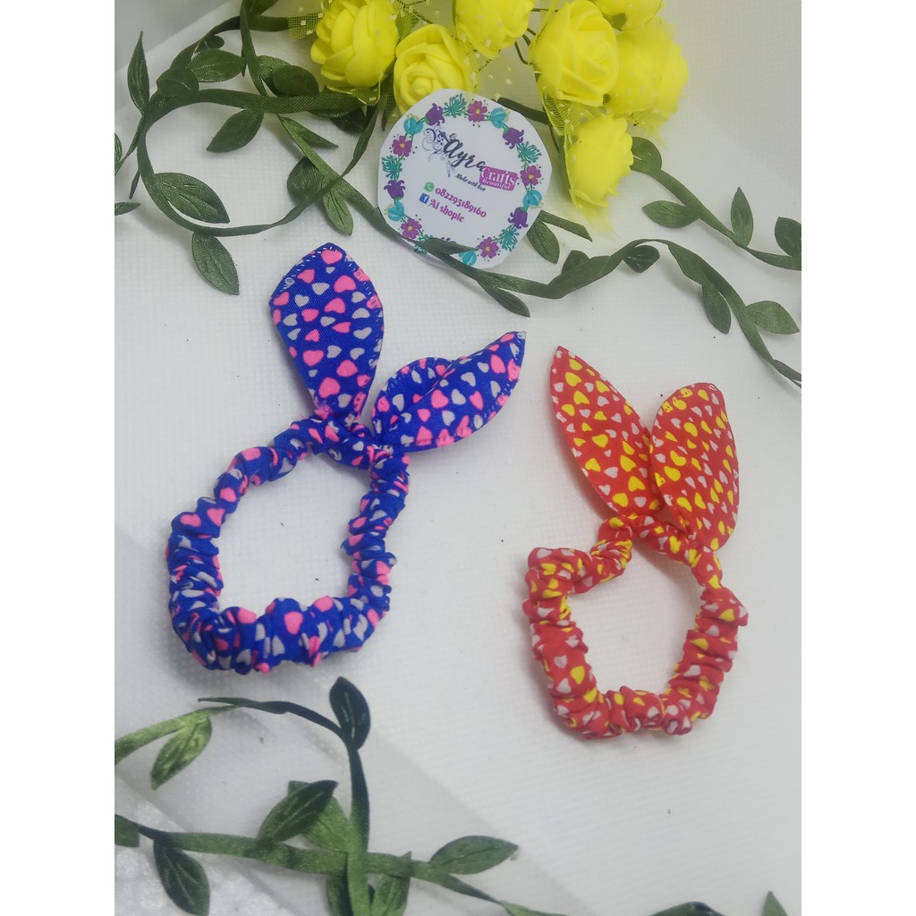 Jual Kunciran Rambut Chibi / Ikat Rambut Chibi / Kuncir Rambut Chibi ...