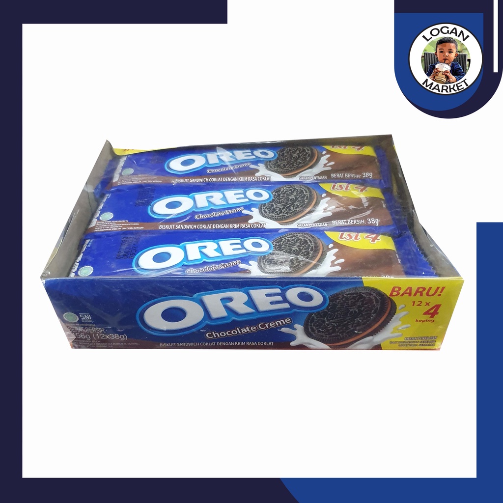 Jual Oreo Box Vanilla Vanila Original Isi 12 Pack Pcs Sachet 12Pack ...
