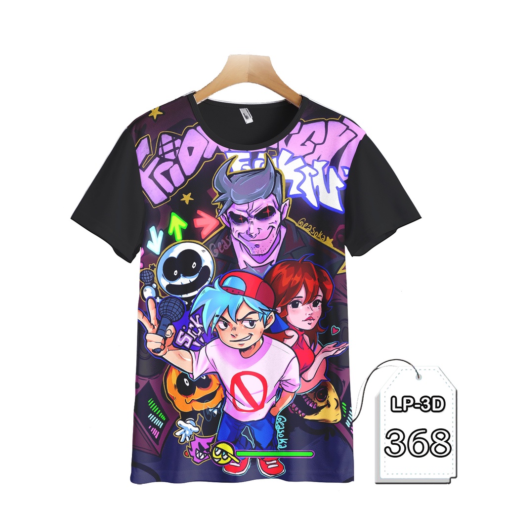 Jual Baju Friday Night Funkin Baju Game Animasi Anak #LP3D-368 | Shopee ...